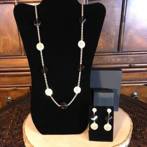 Jones New York | Jewelry | Jones New York Sparkle Necklace And Earring ...